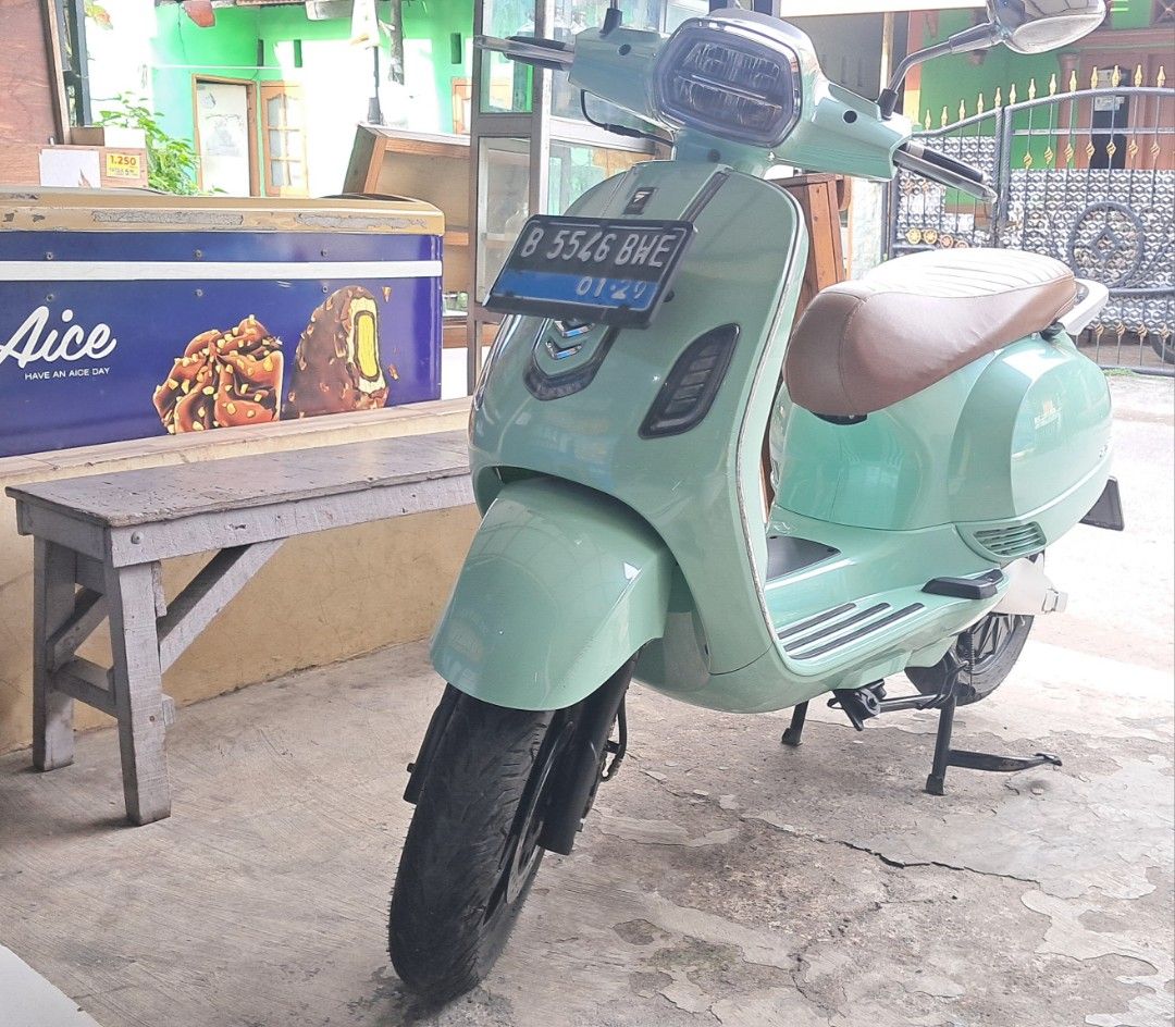 Motor Listrik Model Vespa Swap Battery Smoot Zuzu Original 2024, Motor ...