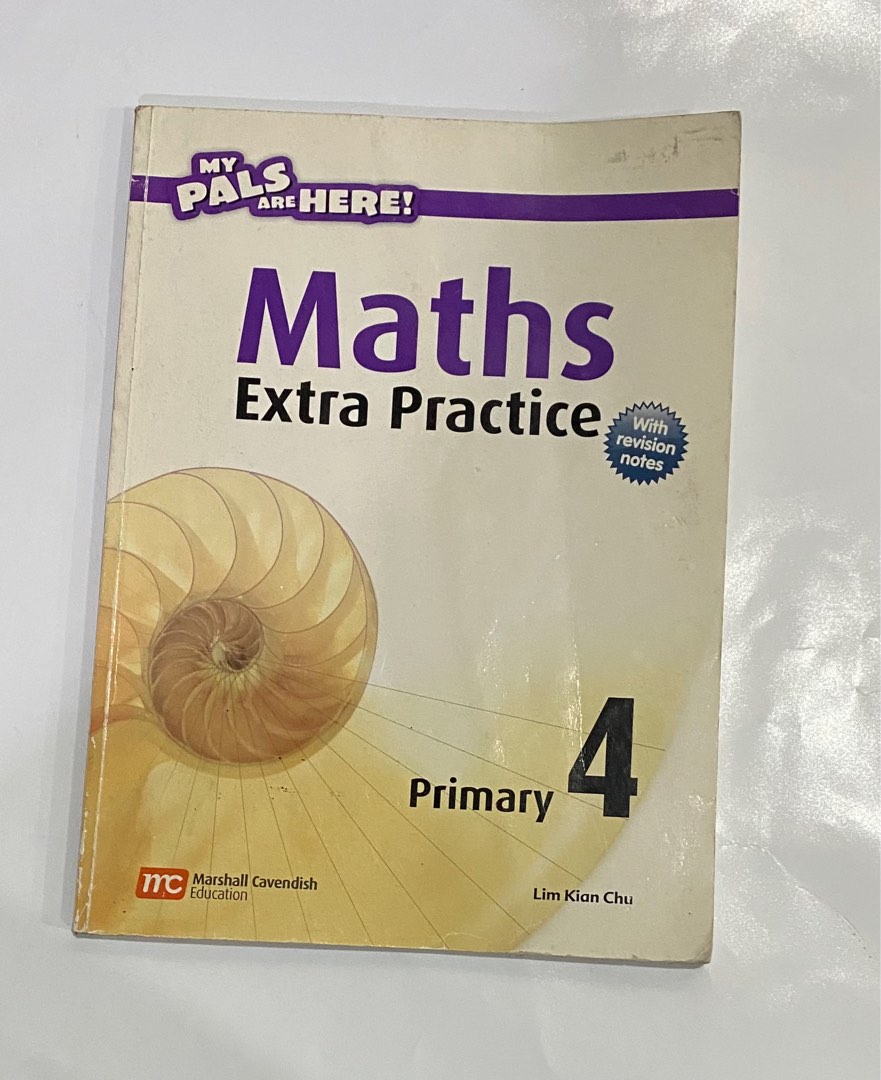 My Pals are Here Math Extra Practice 4, Hobbies & Toys, Books & Magazines, Textbooks on Carousell