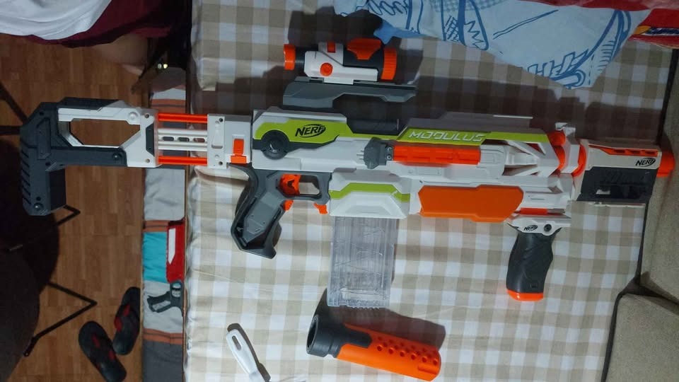 Nerf Modulus and Nerf Tri-Strike, Hobbies & Toys, Toys & Games on Carousell