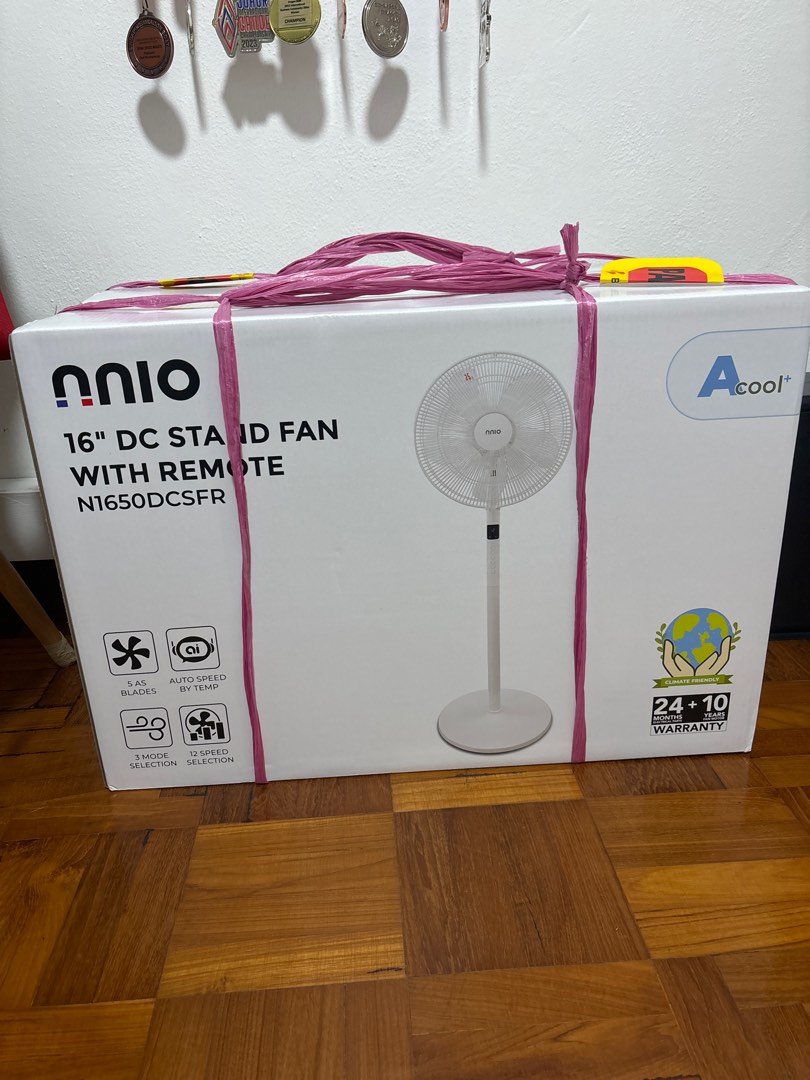 NNIO Stand fan. BN never been opened, Furniture & Home Living, Lighting ...