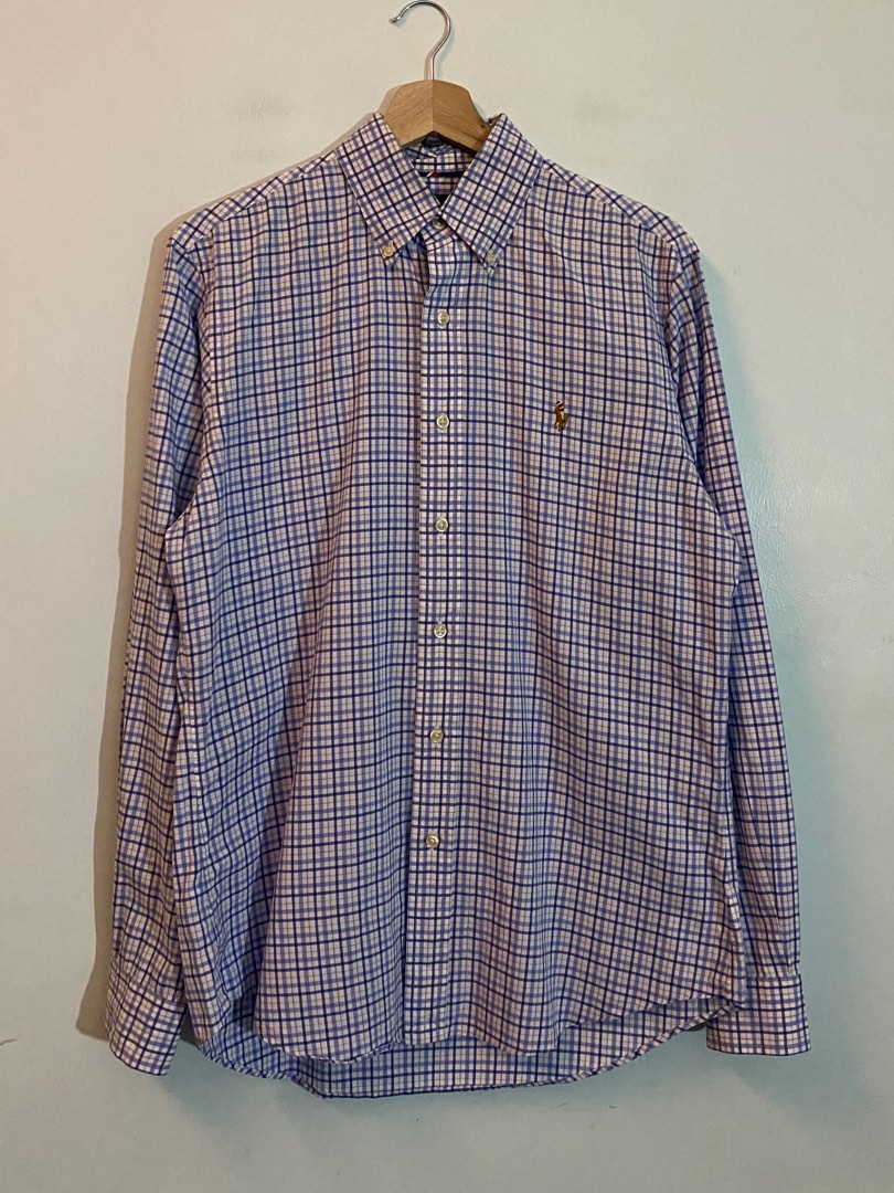 ORIGINAL POLO RALPH LAUREN MONOGRAM SHIRT, Men's Fashion, Tops & Sets ...