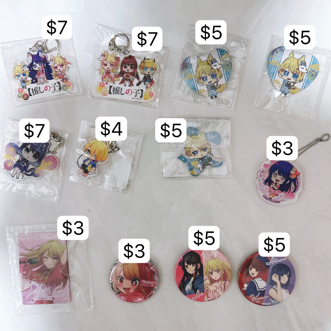 oshi no ko merch, Hobbies & Toys, Memorabilia & Collectibles, J-pop on ...