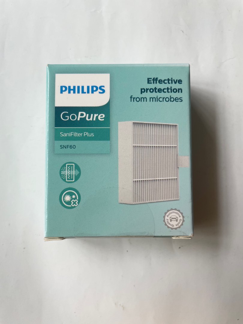 PHILIPS GoPure - SaniFilter Plus (SNF60), Car Accessories, Accessories ...
