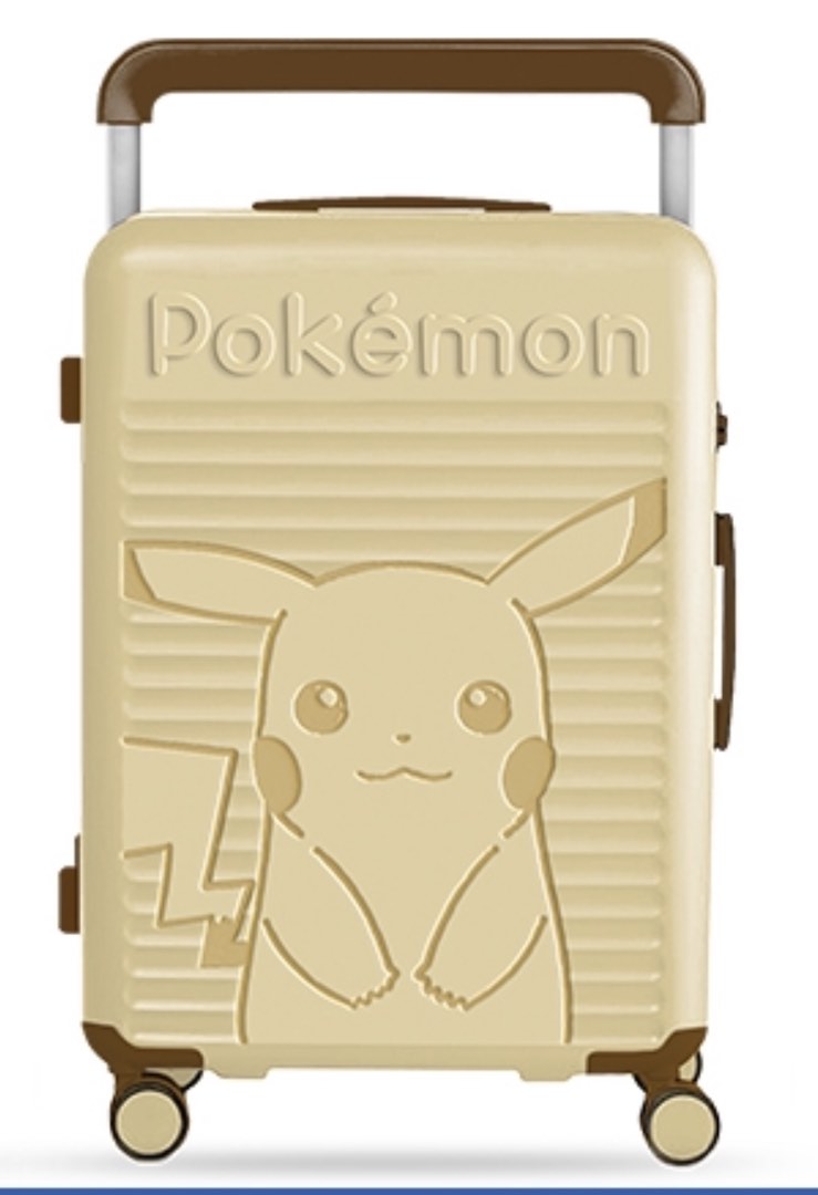 Pokemon Cabin Luggage, Hobbies & Toys, Travel, Luggage on Carousell