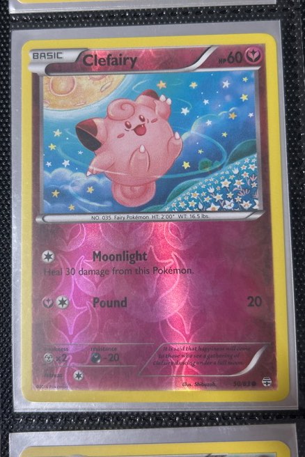 Pokemon Generations | Clefairy #50 Reverse Holo | Pokemon English ...