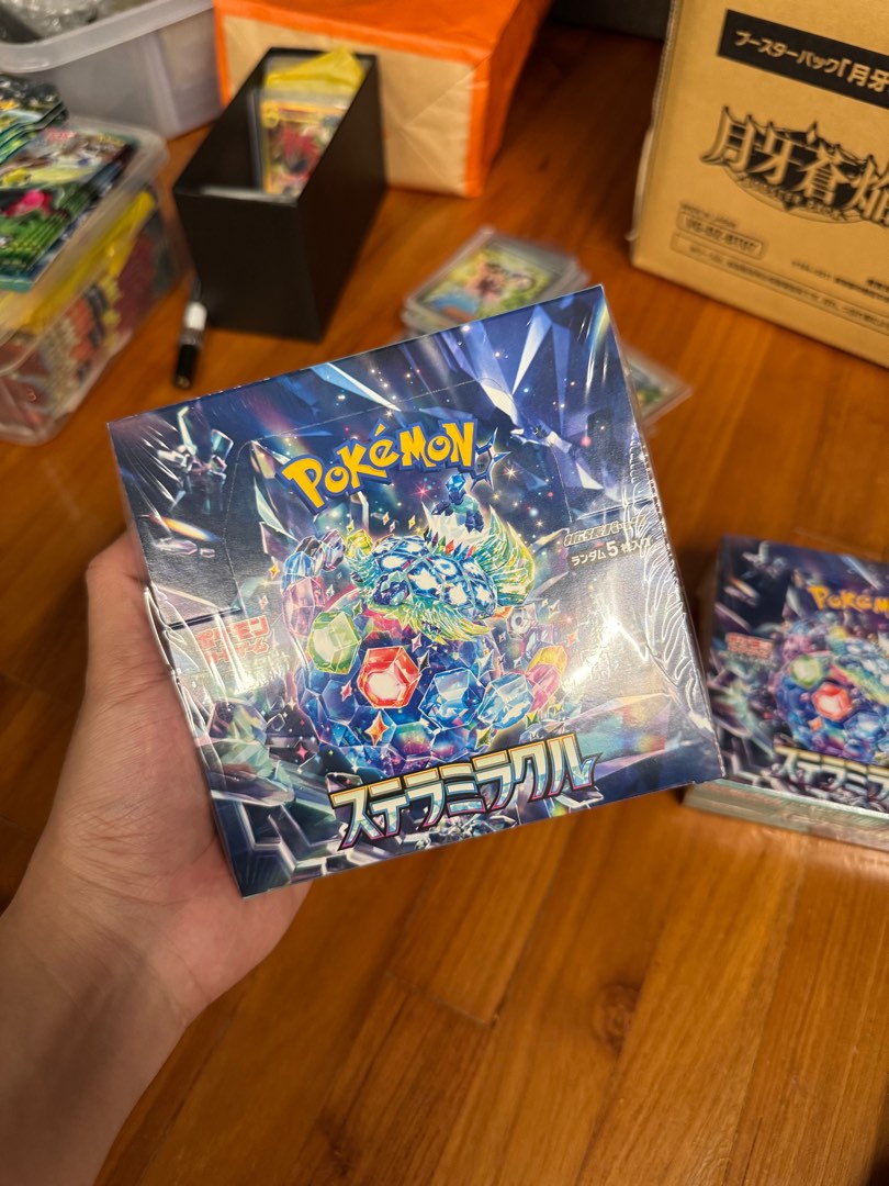 Pokemon TCG SV7 Japanese Stellar Miracle Shrinked Booster Box, Hobbies & Toys, Toys & Games on ...