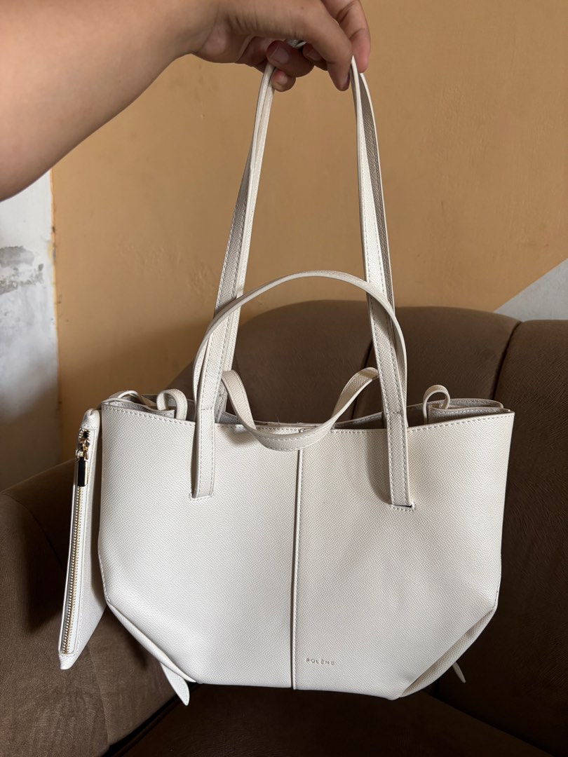 Polene cyme mini bag, Barang Mewah, Tas & Dompet di Carousell