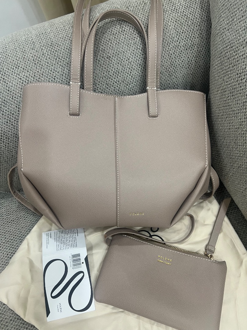 Polene Cyme Mini (Taupe), Women's Fashion, Bags & Wallets, Tote Bags on ...