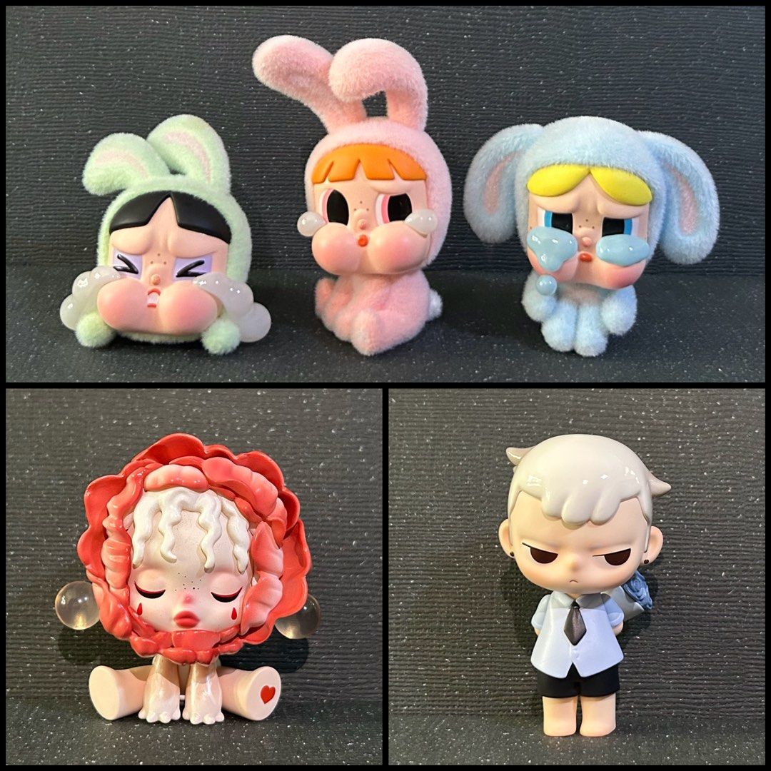Popmart Crybaby x Powerpuff Girls Series Figures | No Secret | Easter ...
