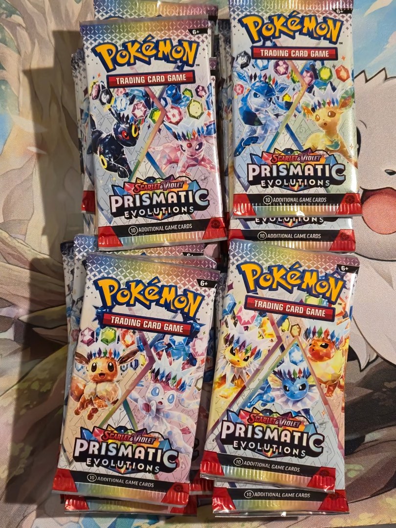 Prismatic Evolution Loose Packs, Hobbies & Toys, Toys & Games on Carousell