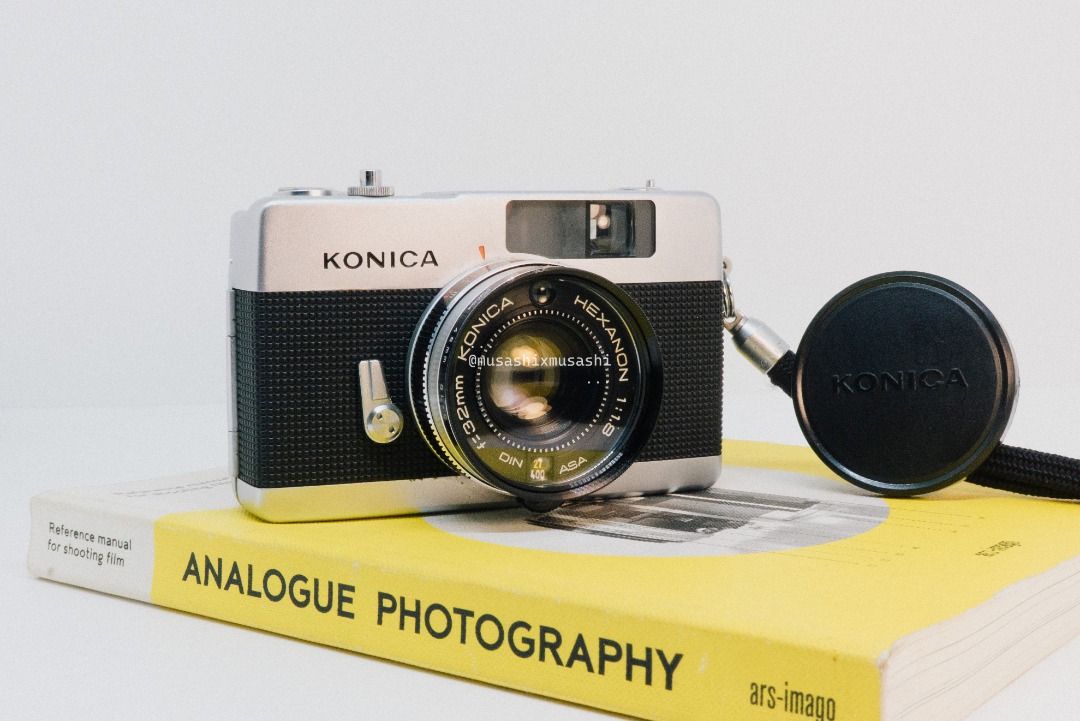 RARE Konica EYE 3 (1967, Half-frame), Photography, Cameras on Carousell