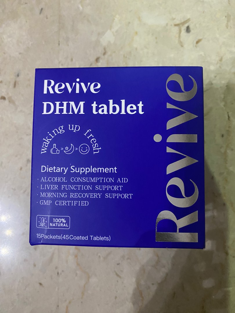 Revive DHM tablet, Health & Nutrition, Health Supplements, Health Food ...