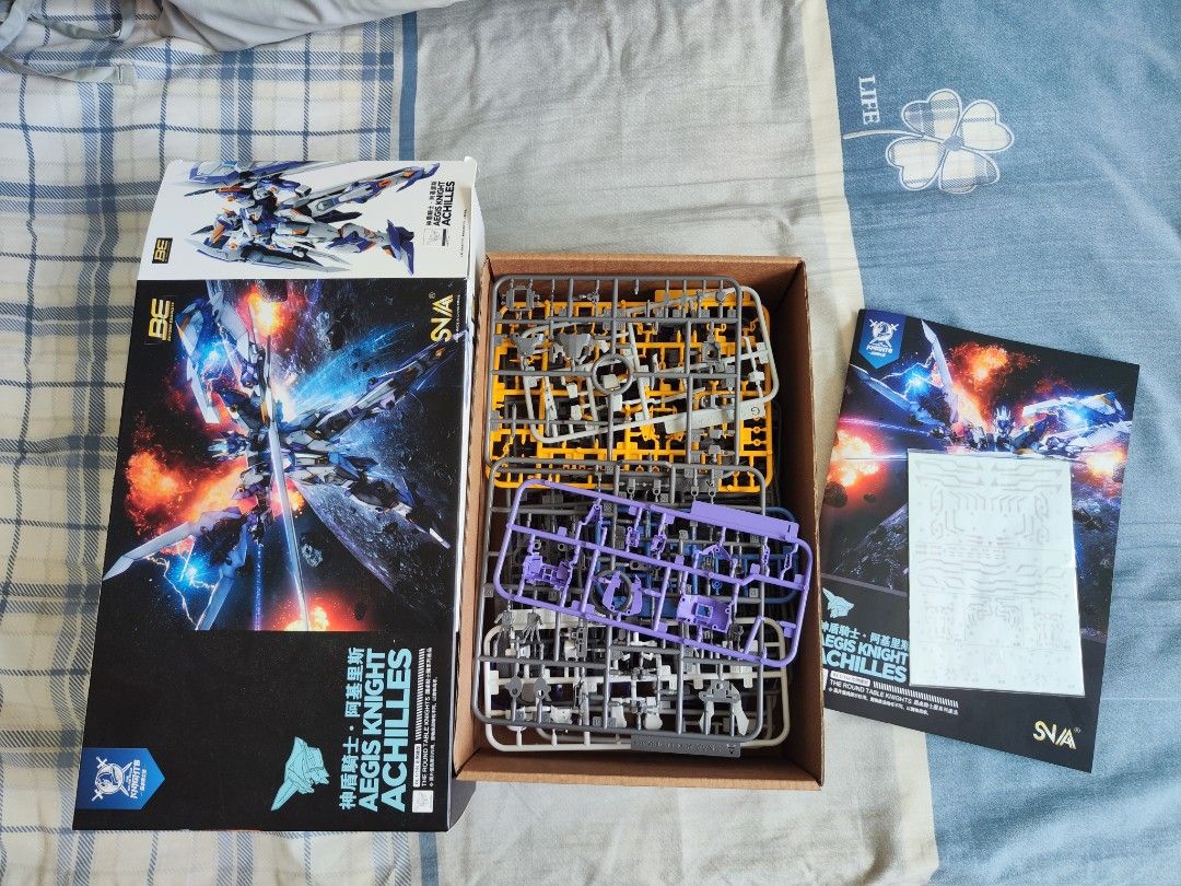 (RG/BE/HG) SNAA gunpla 1/144 Achilles gundam (round table knights ...