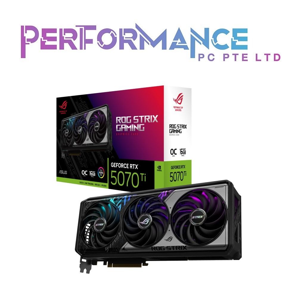 ASUS ROG Strix GeForce RTX 5070Ti OC16GB GDDR7 OC EDITION GRAPHICS CARD ...