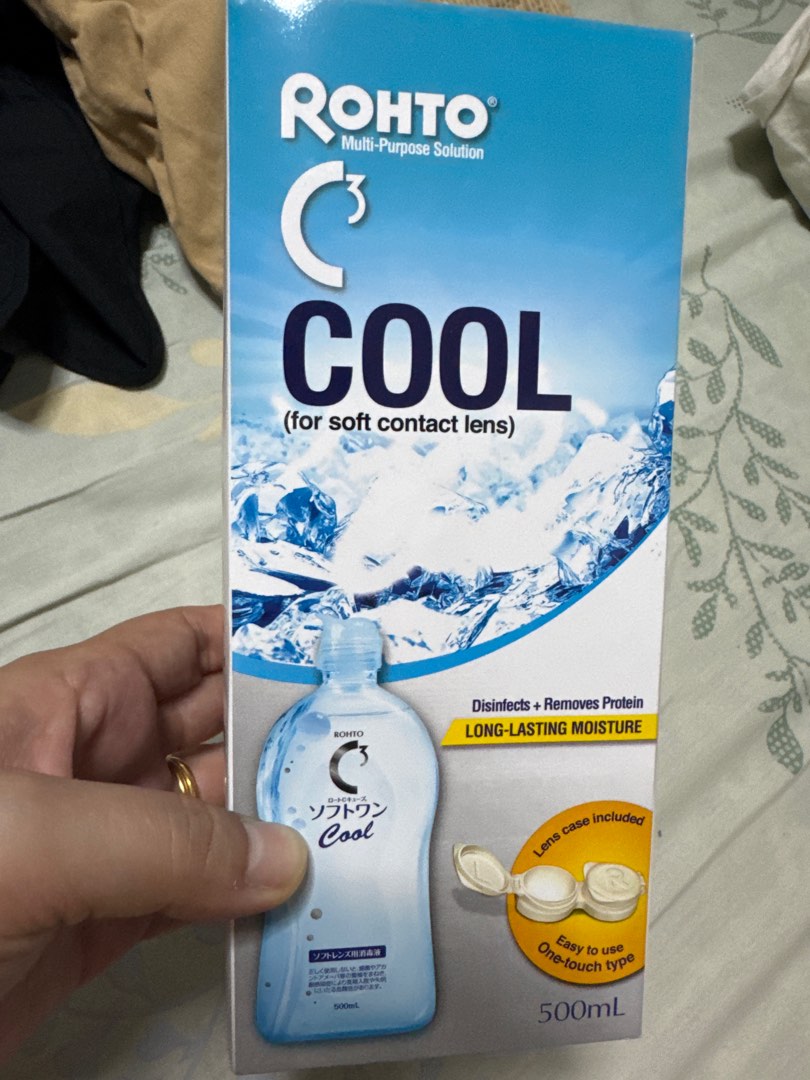 Rohto Cool Contact lens solution, Beauty & Personal Care, Ear Care ...
