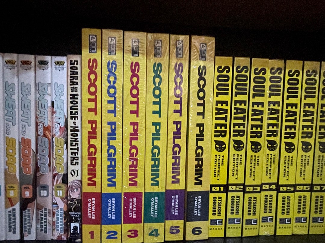 Scott Pilgrim color edition hardcover graphic novel Vols. 1-6, Hobbies ...