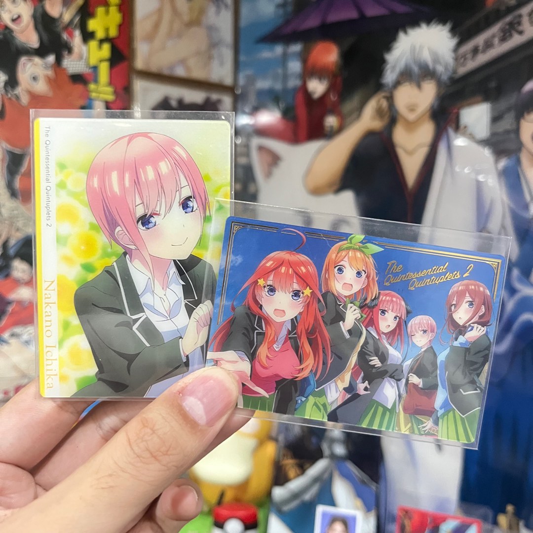 [SET] The Quintessential Quintuplets | Set 2 Wafer Cards, Hobbies ...