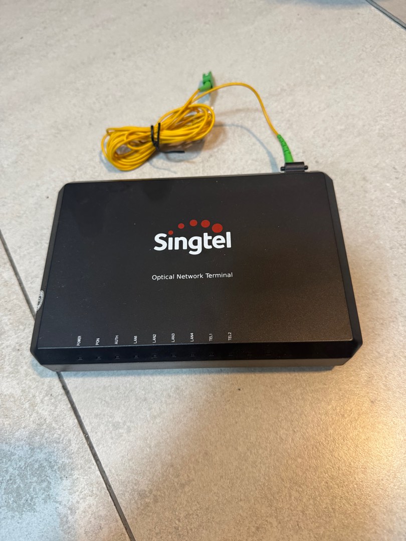 Singtel Optical Network Terminal, Computers & Tech, Parts & Accessories ...