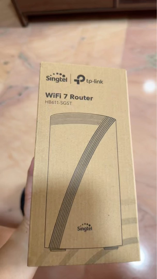 Singtel TP-Link WiFi 7 Router HB611-SGST, Computers & Tech, Parts ...