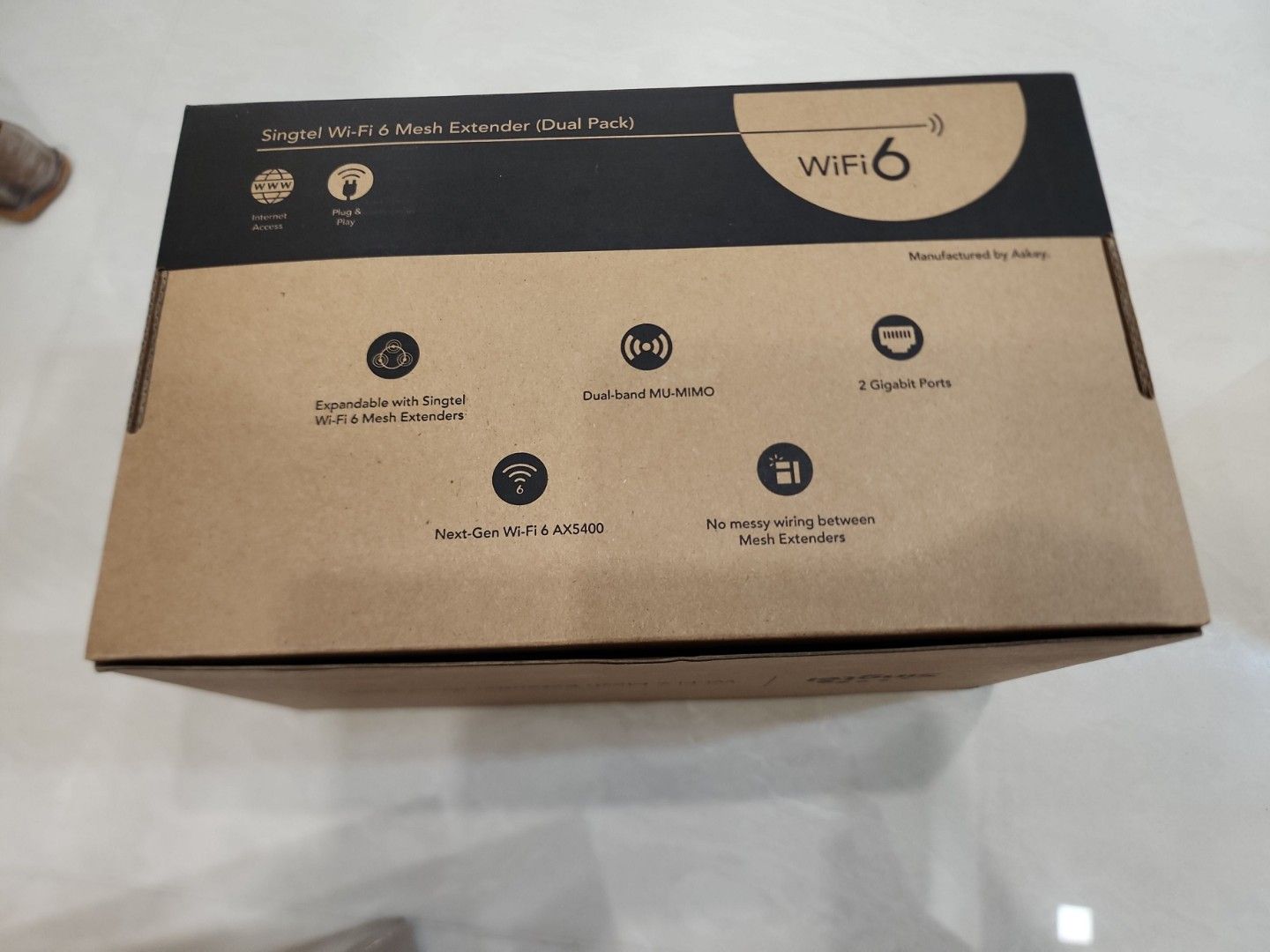 Singtel Wifi 6 Mesh Extended Dual-Pack AX5400, Computers & Tech, Parts ...