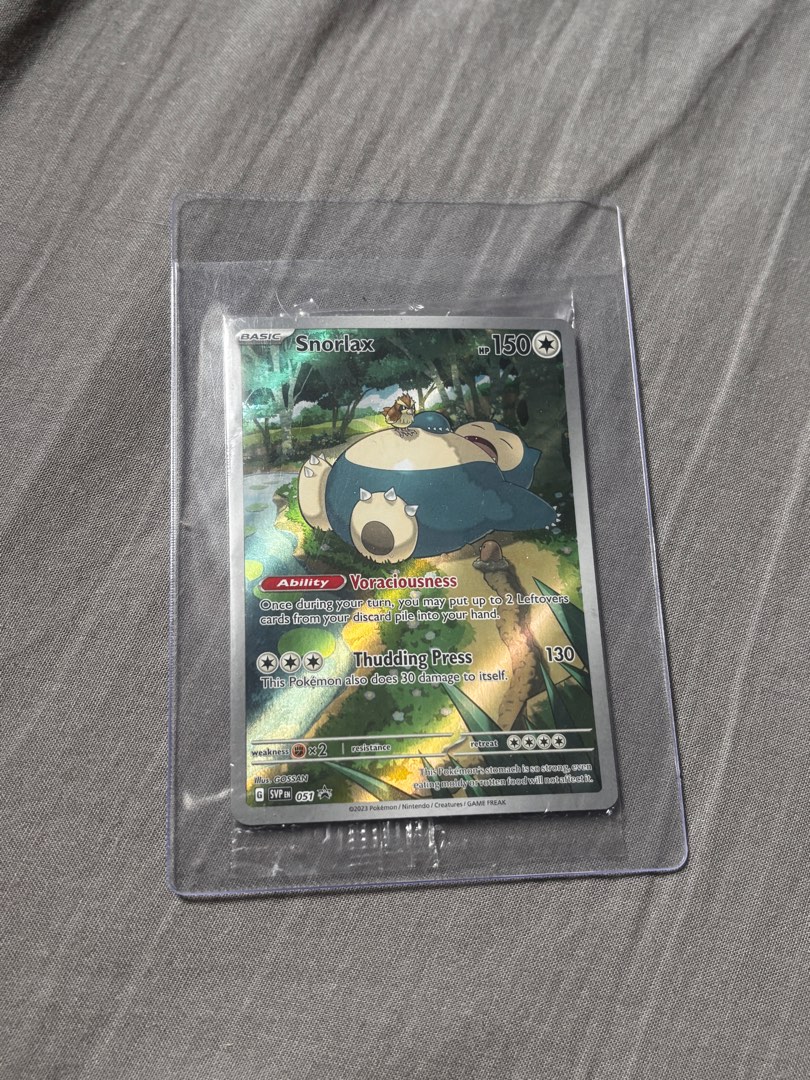 snorlax card !, Hobbies & Toys, Memorabilia & Collectibles, Fan ...