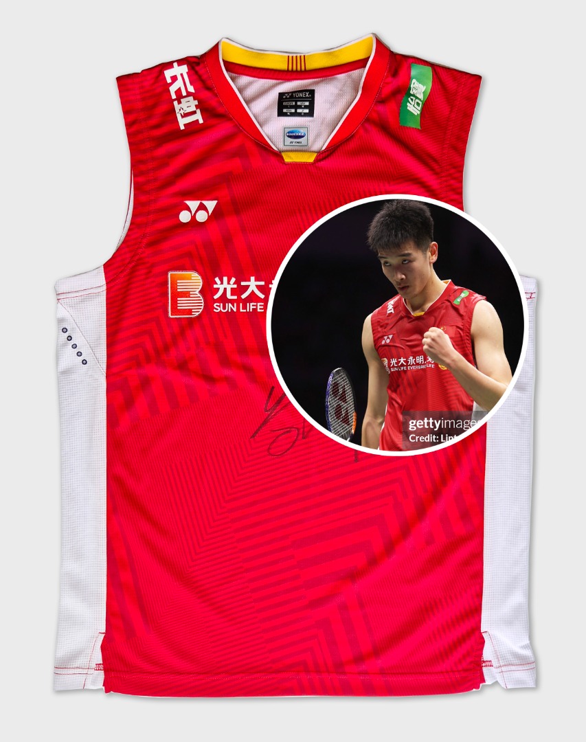 SPECIAL!!! CP (CHINA PLAYER) VERSION YONEX 10513CRC ISSUED TO & MATCH WORN BY LI SHIFENG FOR ...