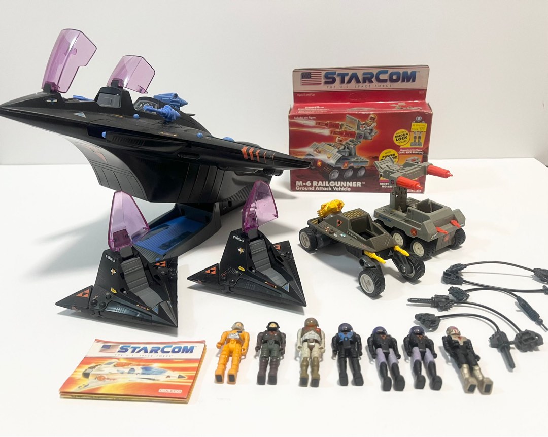 Starcom Shadowbat & Shadow Parasite, Hobbies & Toys, Toys & Games on ...