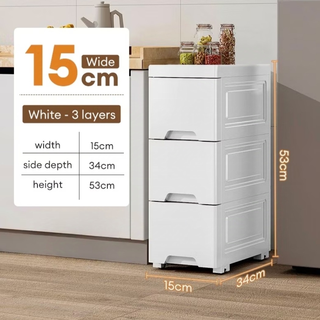 Storage Cabinet Organizer | Multi-Layer Drawer Storage | Compact ...