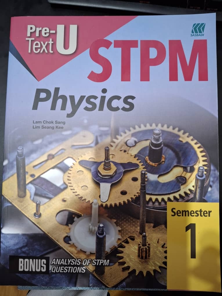 STPM PHYSICS and CHEMISTRY textbooks (SASBADI), Hobbies & Toys, Books ...