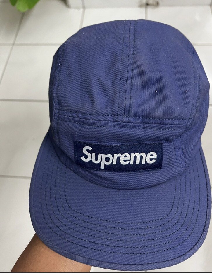 SUPREME MILITARY CAMP CAP FW18 - SUPREME CAMP CAP - SUPREME 5 PANEL ...