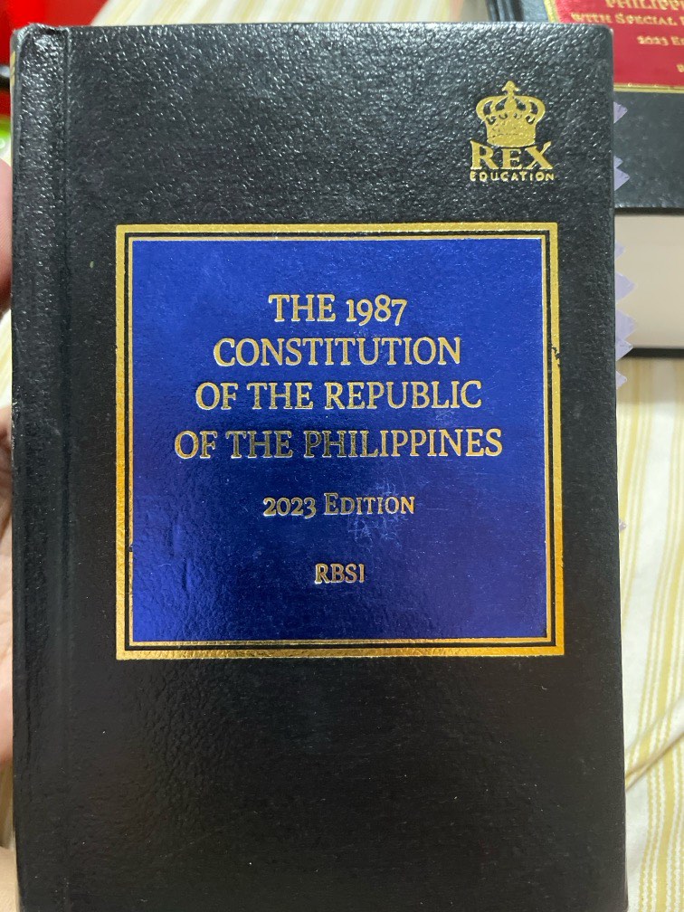 The 1987 Constitution of the Republic of the Philippines Codal 2023 ...