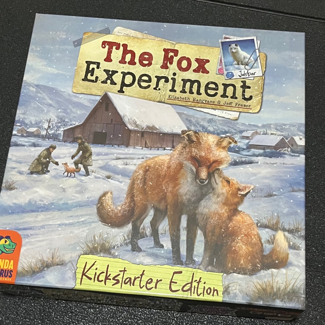 The Fox Experiment Board Game, Hobbies & Toys, Toys & Games on Carousell
