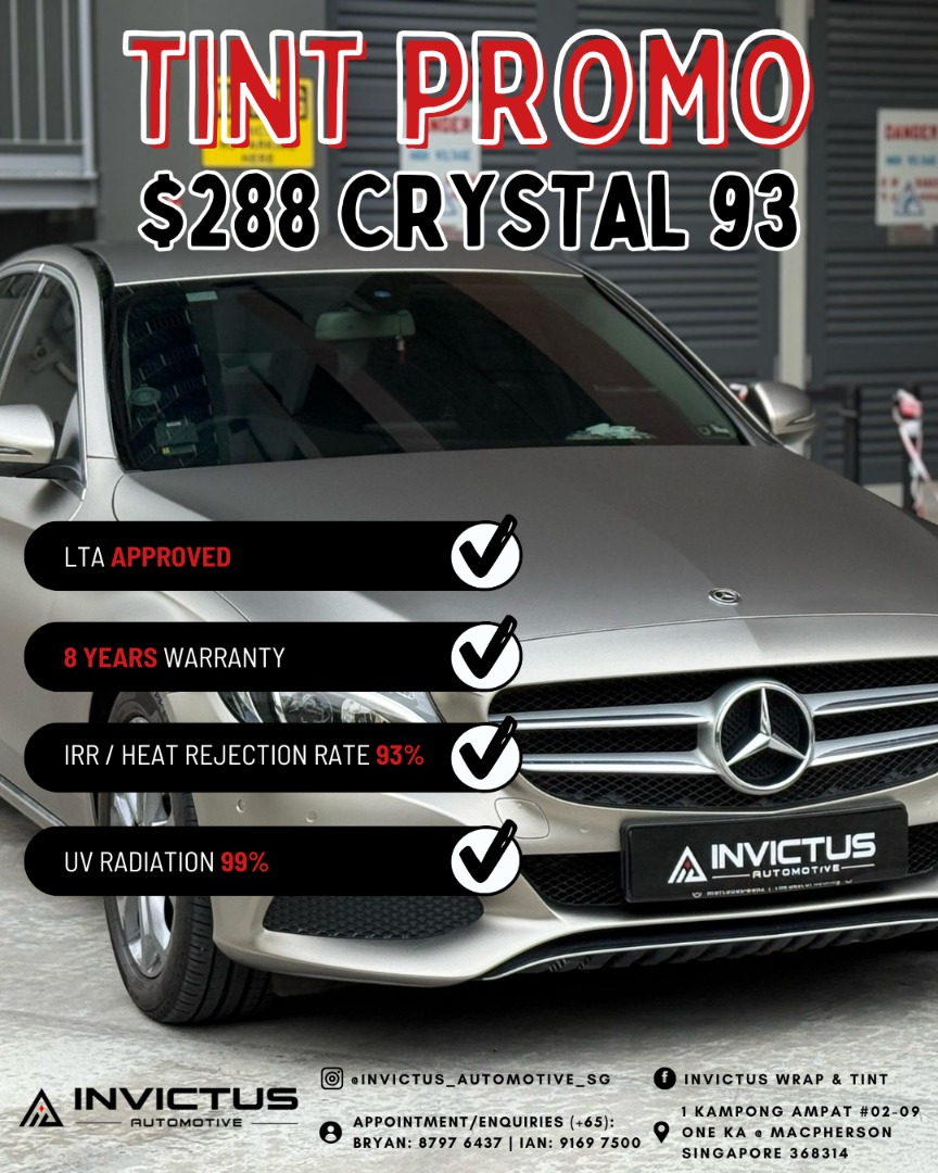 TINTING PROMO FOR THE MONTH, Car Accessories, Car Workshops & Services ...