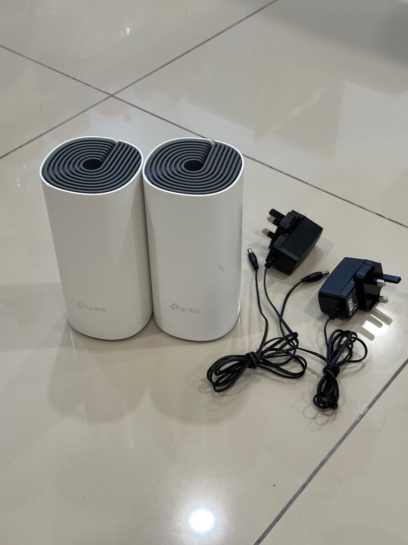 TP-Link Deco E4 AC1200 Mesh WiFi router (2 Pack), Computers & Tech ...