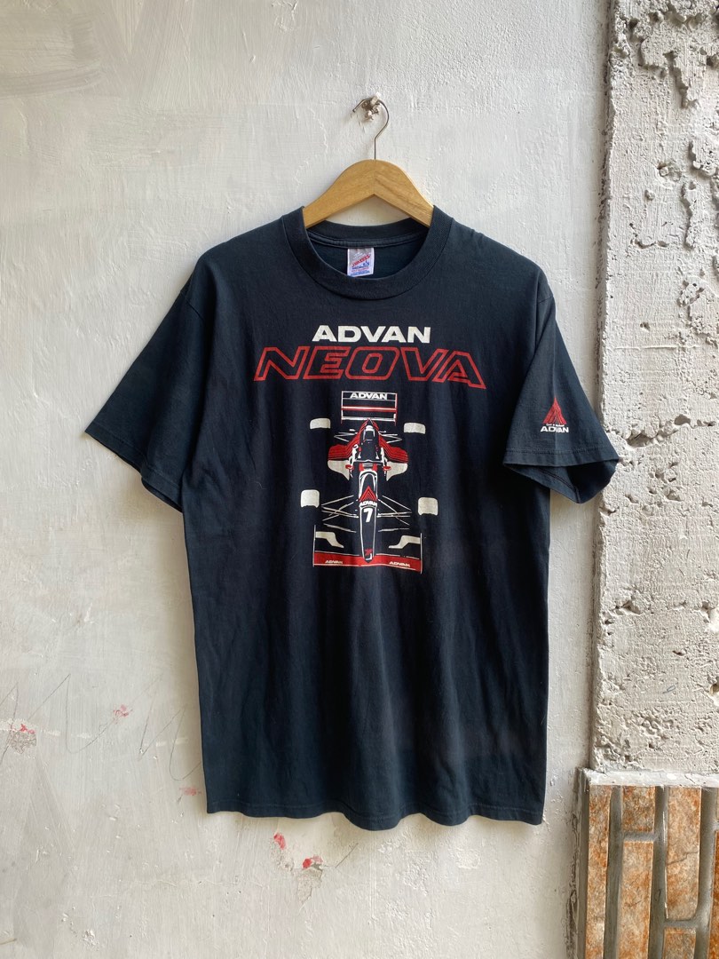 vintage 90s Advan Neova Rare!, Fesyen Pria, Pakaian , Atasan di Carousell