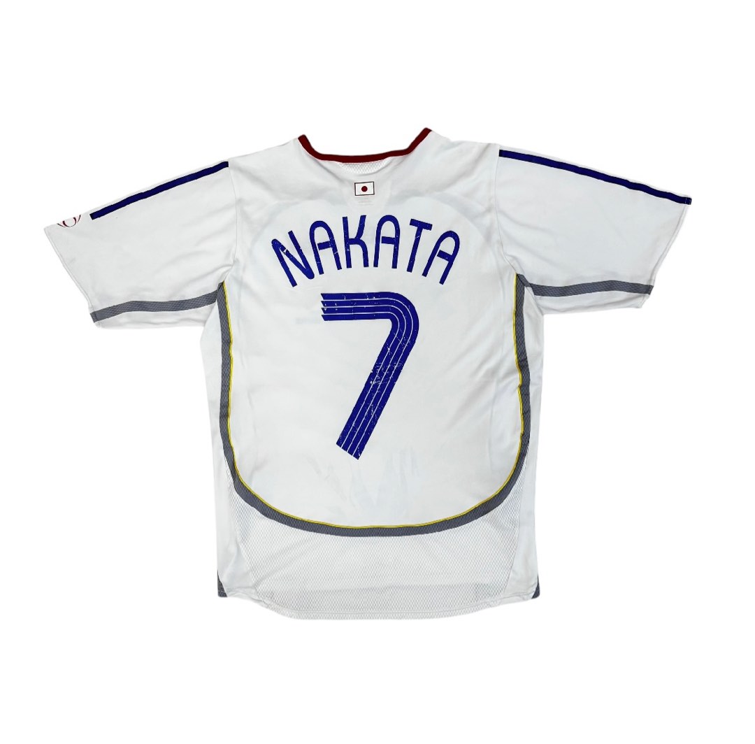 VINTAGE JAPAN CLUB FOOTBALL JERSEY NAKATA, Men's Fashion, Tops & Sets ...