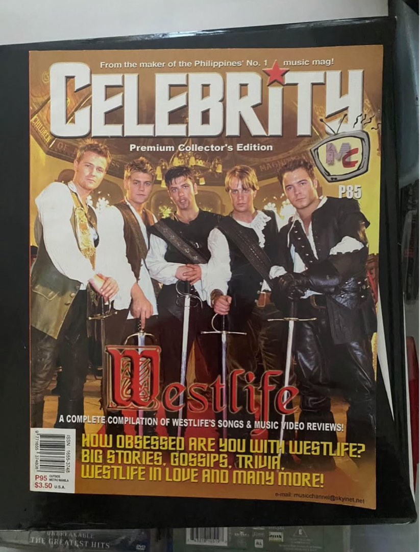 Westlife Celebrity Magazine, Hobbies & Toys, Books & Magazines ...
