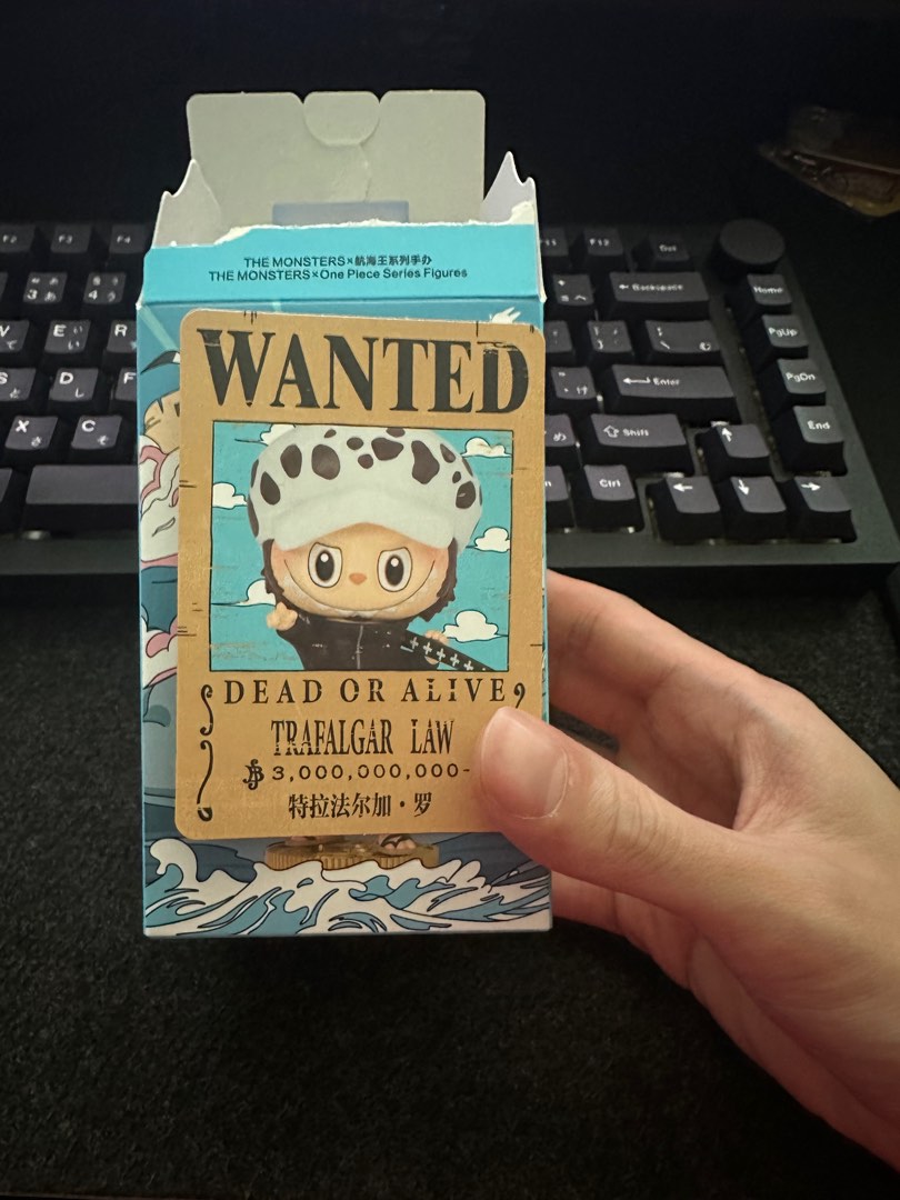 WTT One piece x Labubu Law, Hobbies & Toys, Toys & Games on Carousell