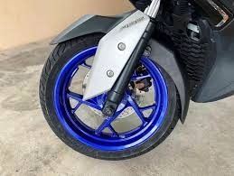 WTT Xmax V2 stock blue rim, Motorcycles, Motorcycle Accessories on ...