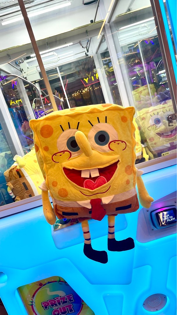 XL SpongeBob Stuffy Toy Plushie, Hobbies & Toys, Toys & Games on Carousell