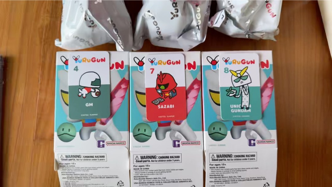 Yurugun Gundam Blind Box Series 4, Hobbies & Toys, Toys & Games on ...