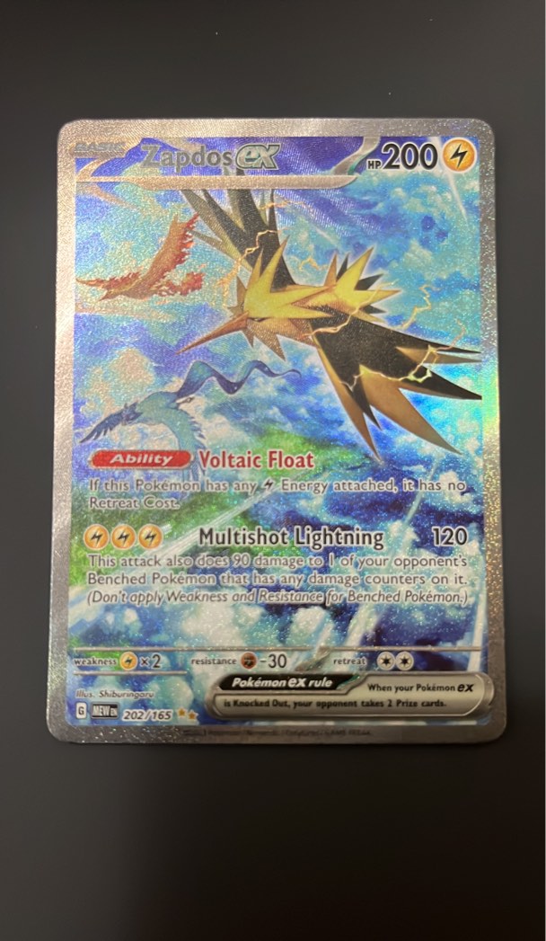 zapdos 151 ex SIR pokemon, Hobbies & Toys, Memorabilia & Collectibles ...
