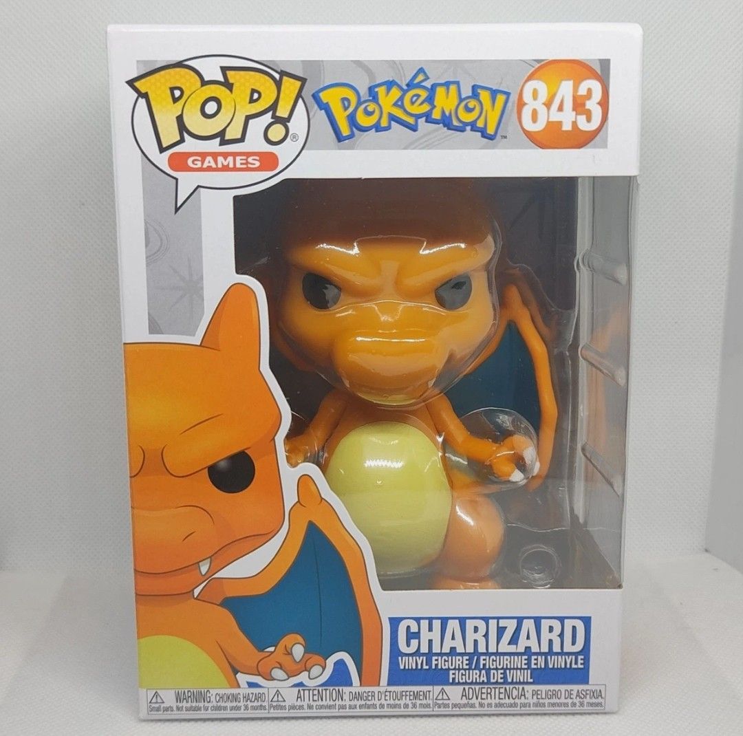 843 Charizard Funko pop |pokemon Pokémon pop! dragonite, lapras ...