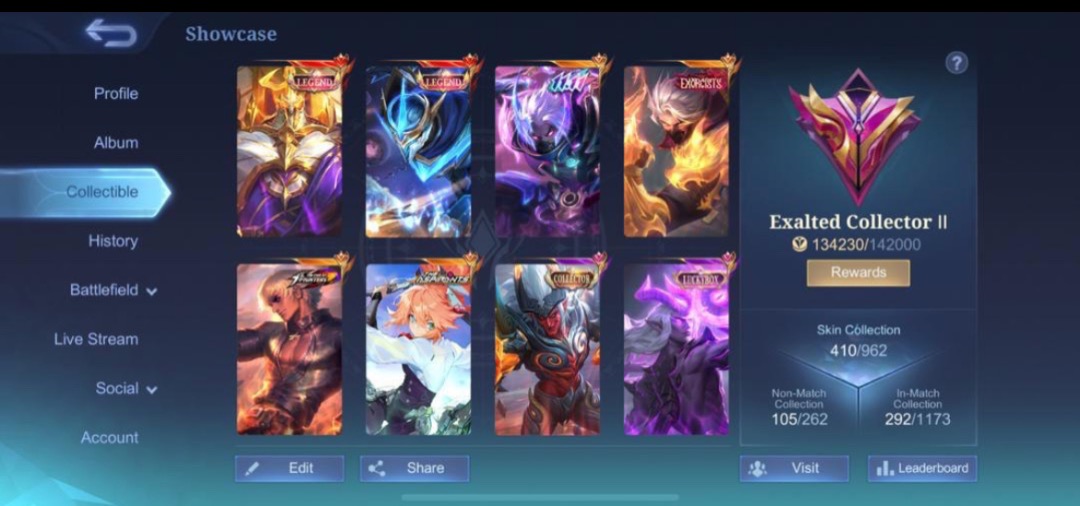 ACC MLBB, Video Gaming, Video Games, Others on Carousell