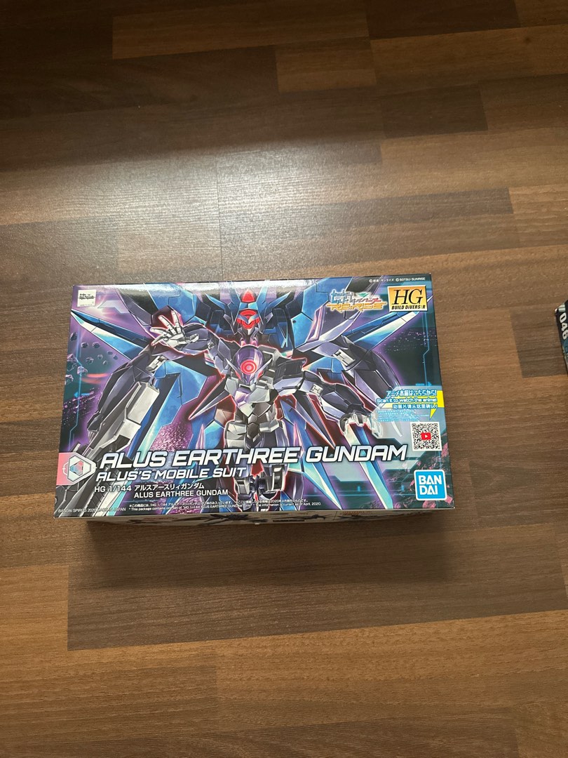 Alus earthree hg gundam, Hobbies & Toys, Toys & Games on Carousell