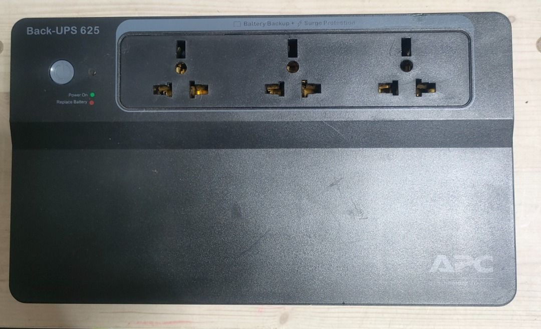 APC Back-UPS 625 with new battery, Computers & Tech, Parts ...