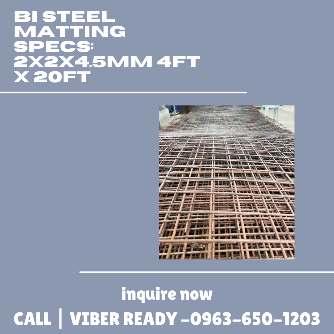 bi steel matting 2x2x4.5mm 4ft x 20ft, Furniture & Home Living ...