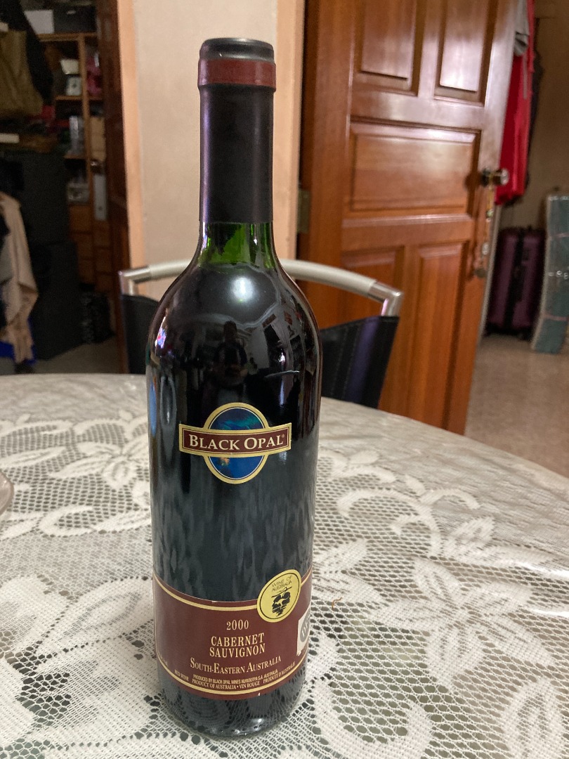 Black Opal Cabernet Sauvignon 2000, Food & Drinks, Alcoholic Beverages ...
