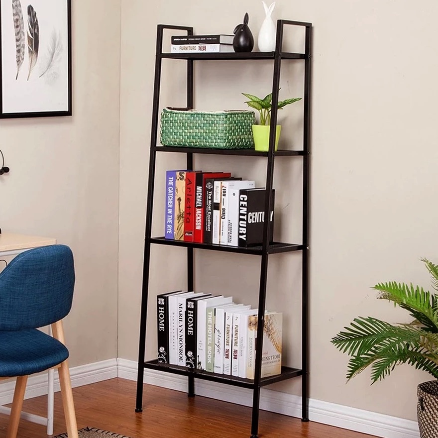 Bookshelf Storage Rack | Multi-Tier Shelf Organizer | Living Room ...