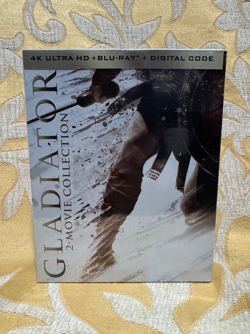 Brand New Sealed Gladiator I and II Exclusive 2-Movie Collection 4K + Blu-ray Steelbooks ...